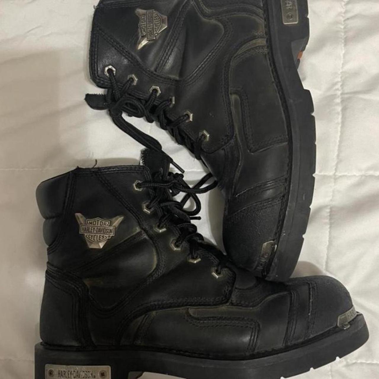 HARLEY DAVIDSON RIDING BOOTS ! 🗡🔥 these boots are so... - Depop