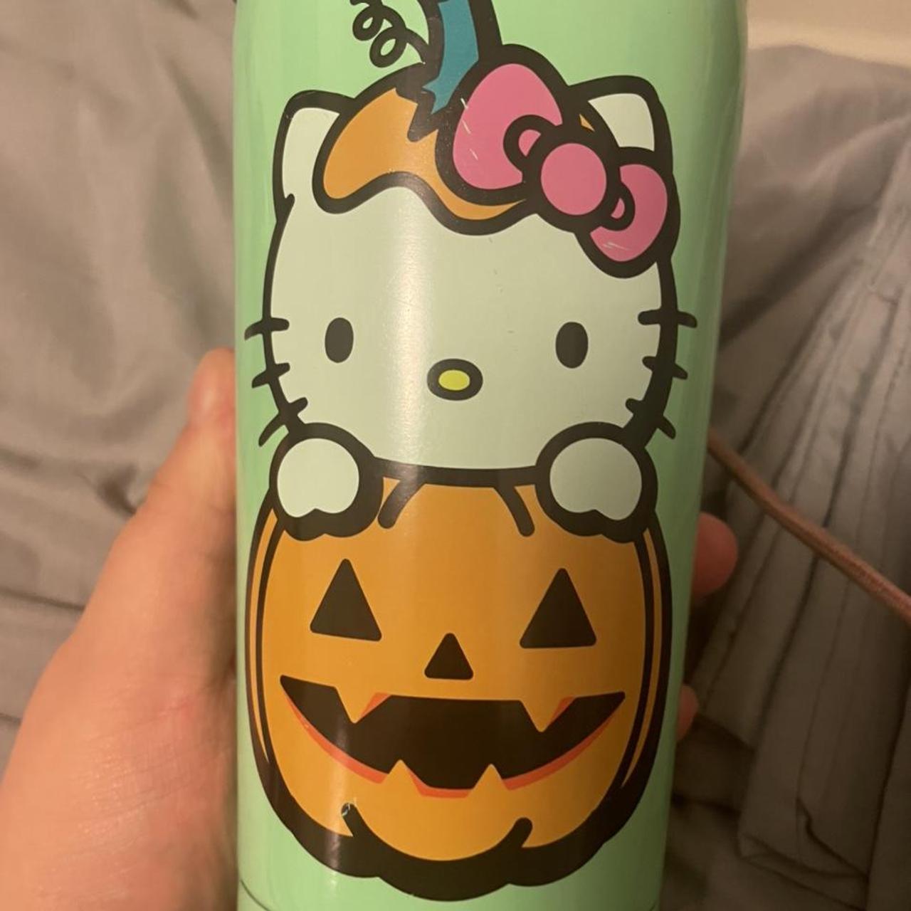 The cutest Halloween Hello Kitty Coffee Cup Barely... - Depop