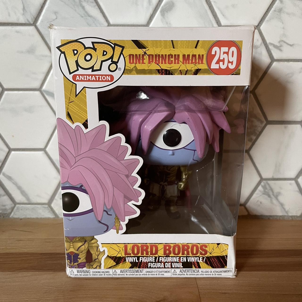 Lord Boros Funko Pop 258 from One Punch Man. Box. Depop