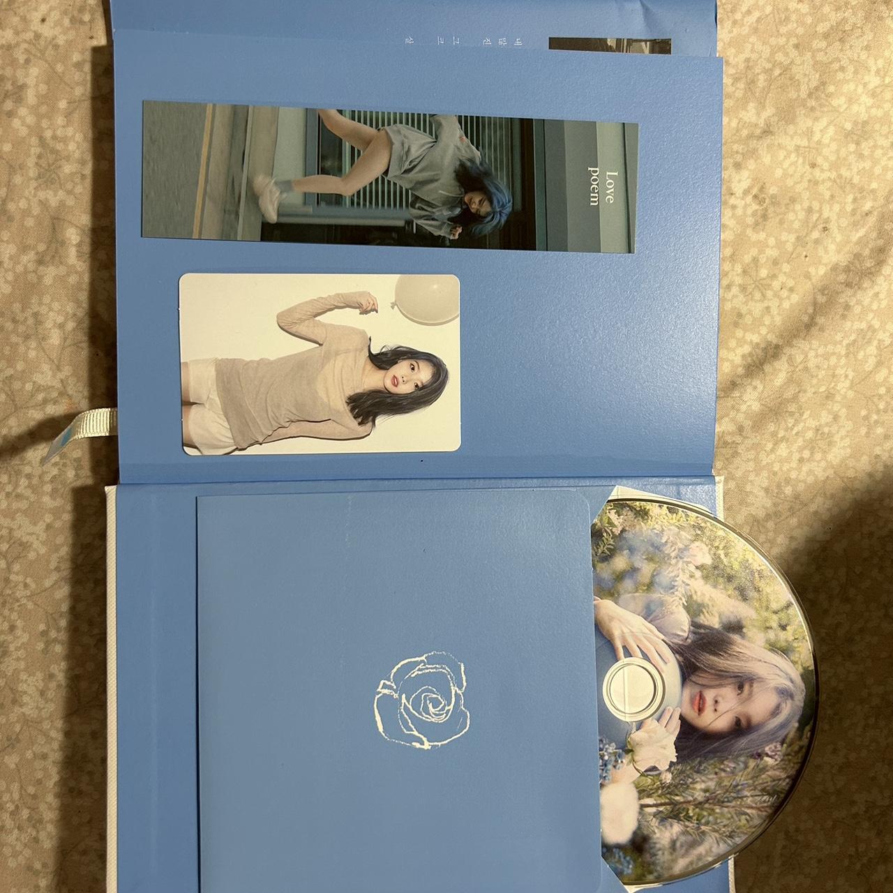 OFFICIAL LOVE POEM IU ALBUM🩵💙 DM BEFORE... - Depop