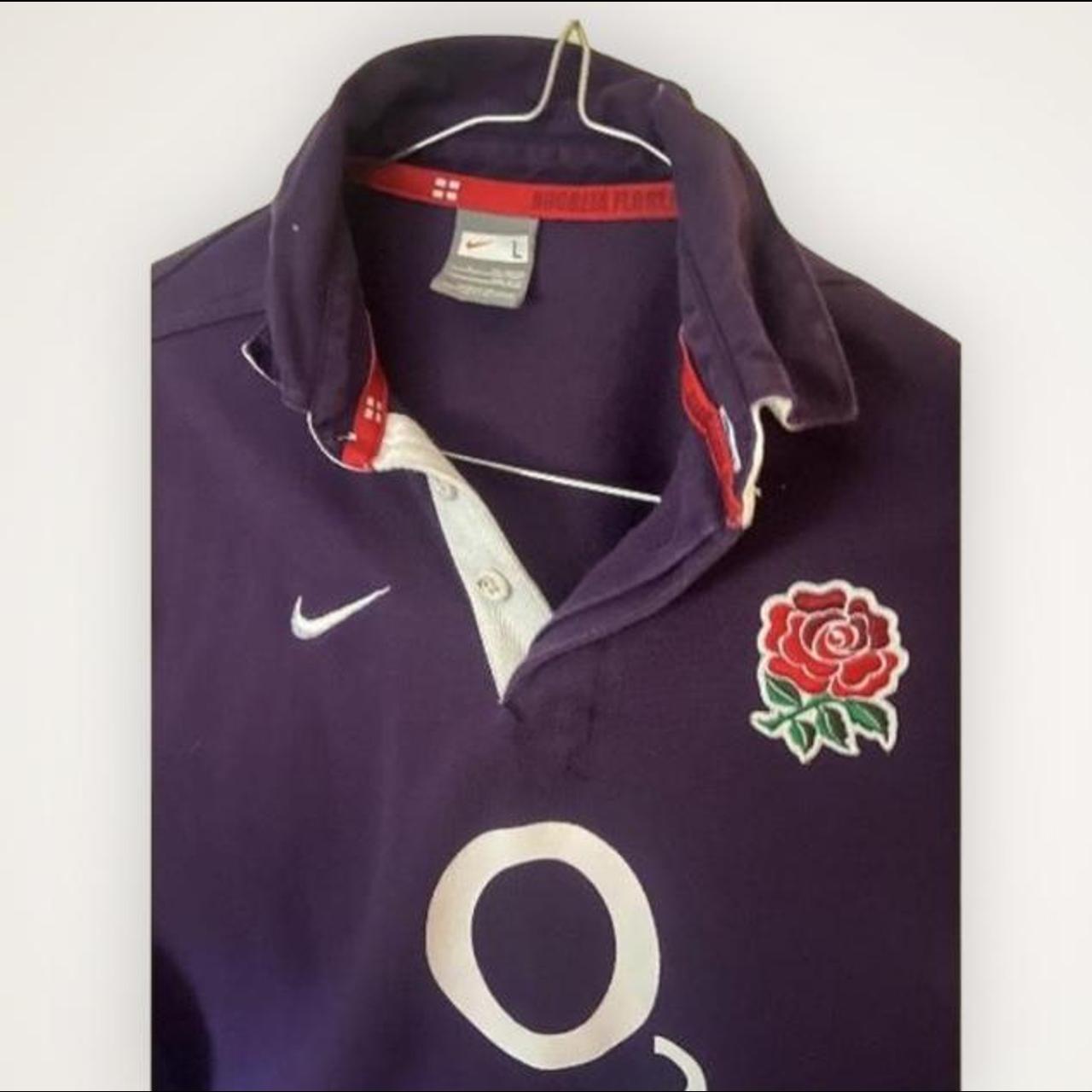 Vintage England jersey Vintage purple England... - Depop