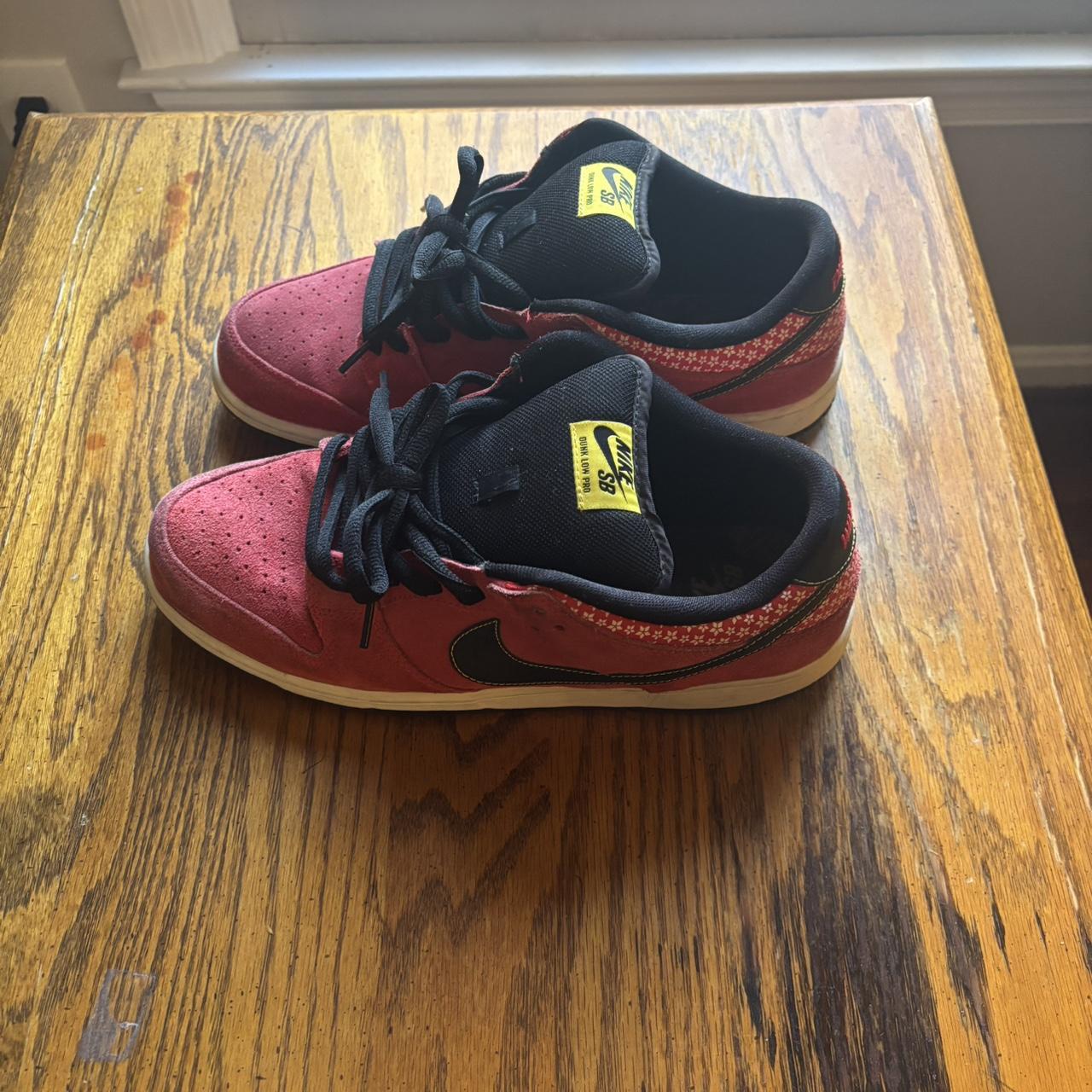 Super rare Nike Dunk Low Pro firecrackers... - Depop
