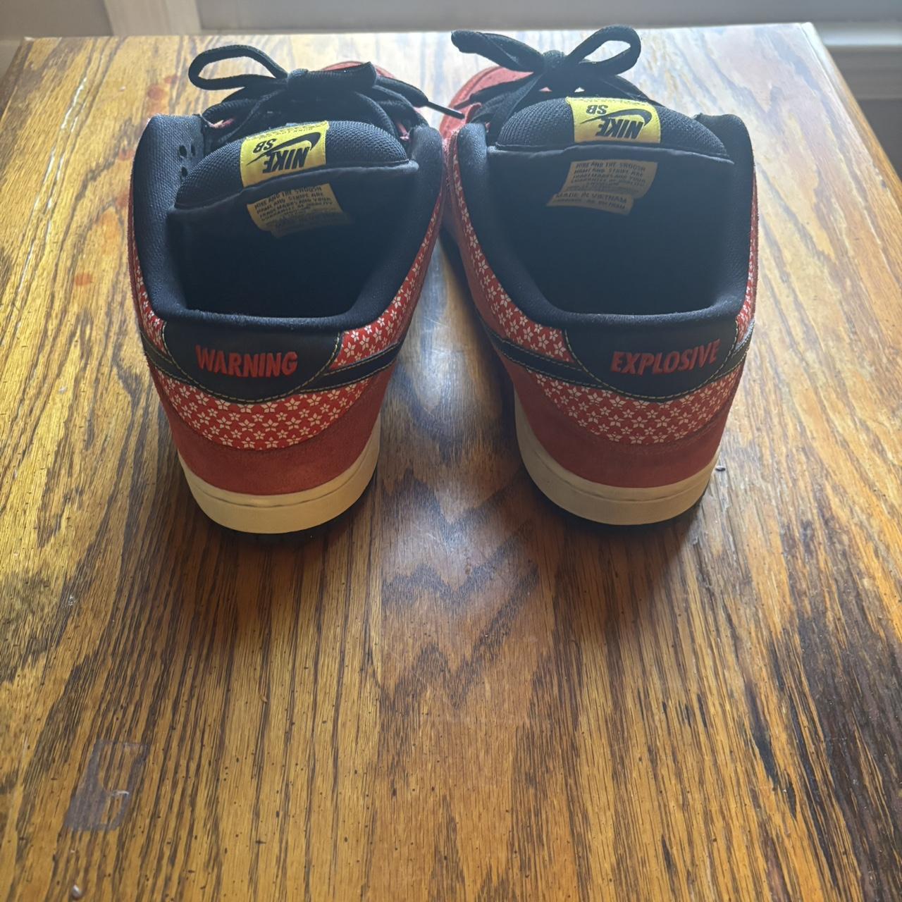 Super rare Nike Dunk Low Pro firecrackers... - Depop