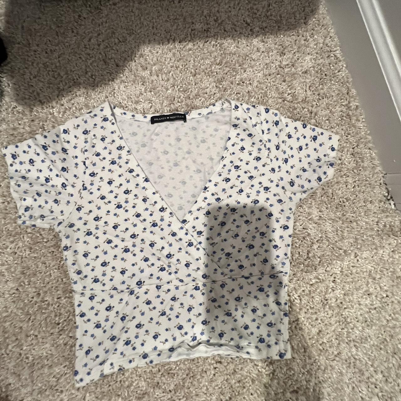 Vintage brandy Melville crop top! #brandymelvile... - Depop