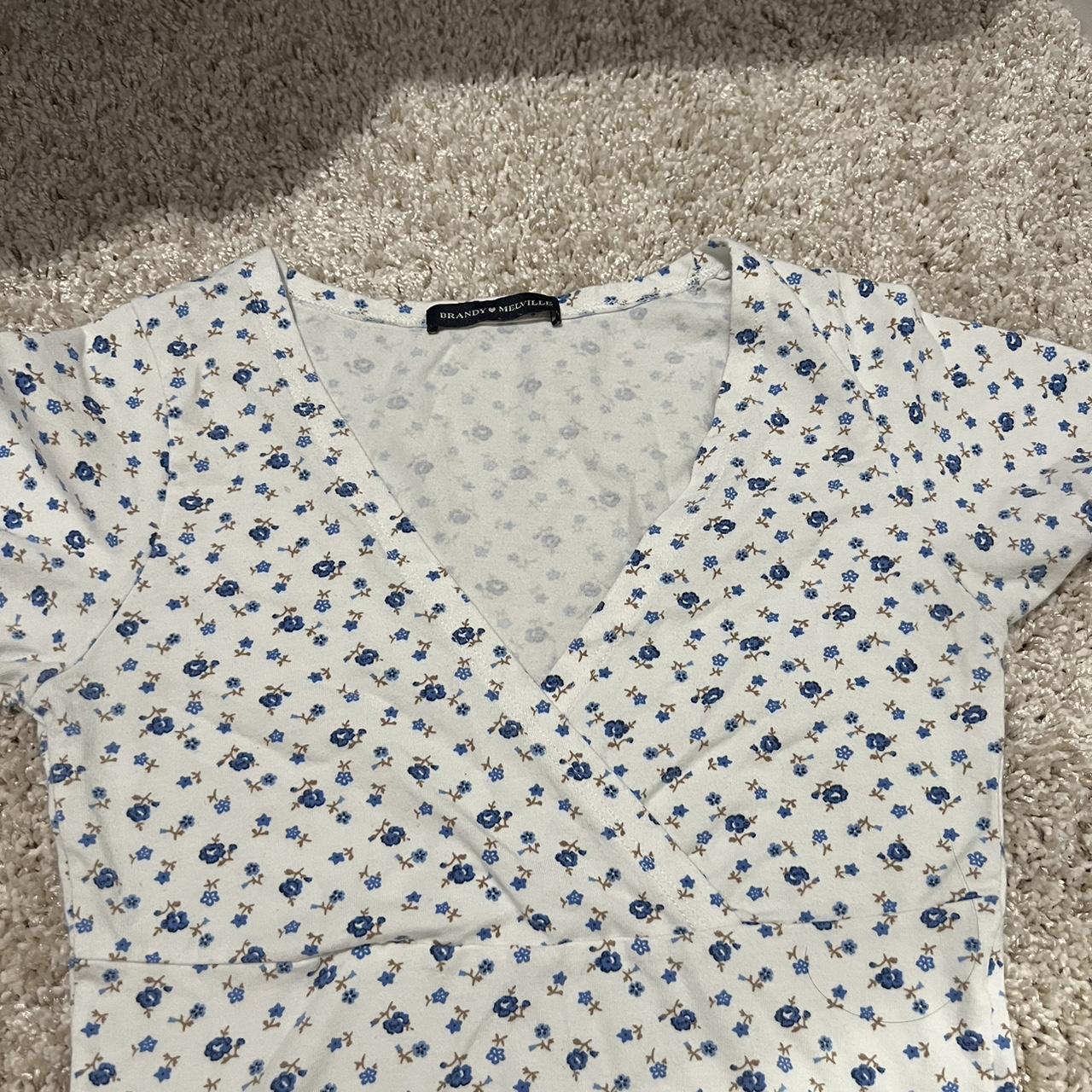 Vintage brandy Melville crop top! #brandymelvile... - Depop