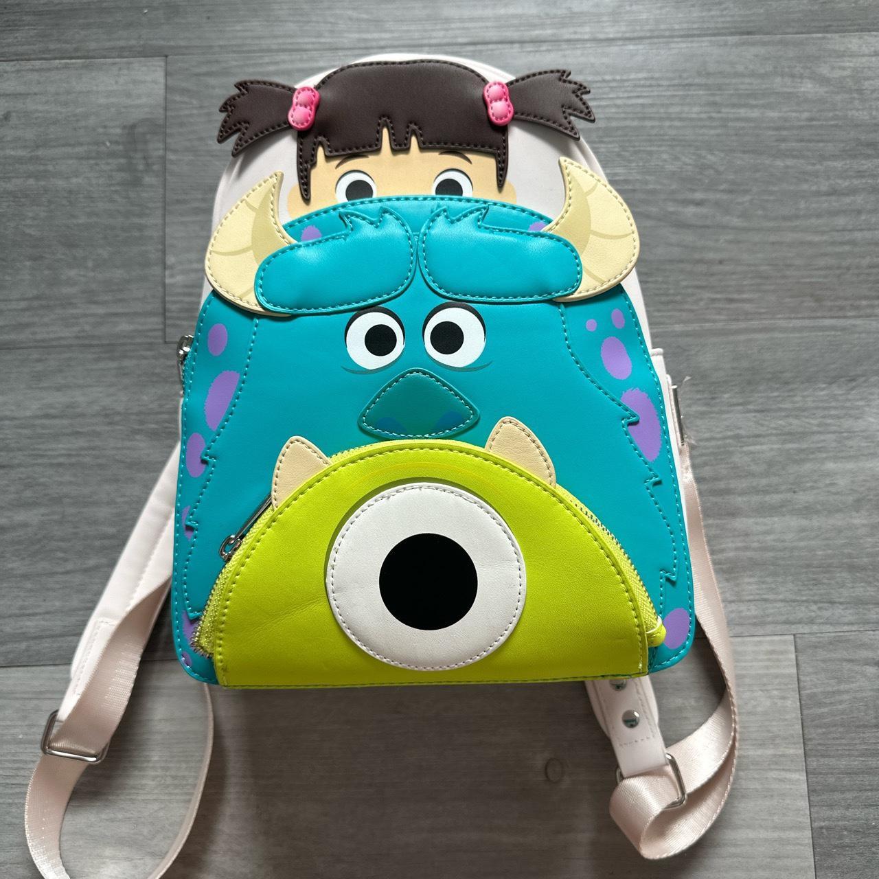 Pixar Monster Inc loungefly, there is a small mark... - Depop