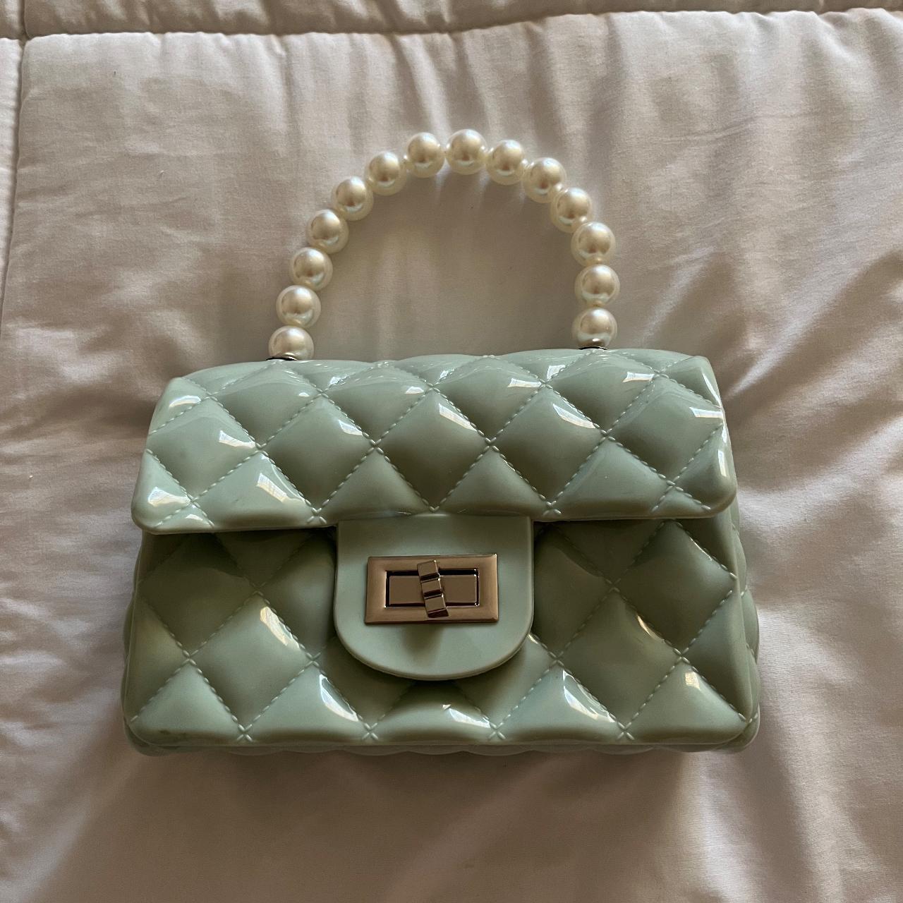 Mini Mint Green Purse - Depop