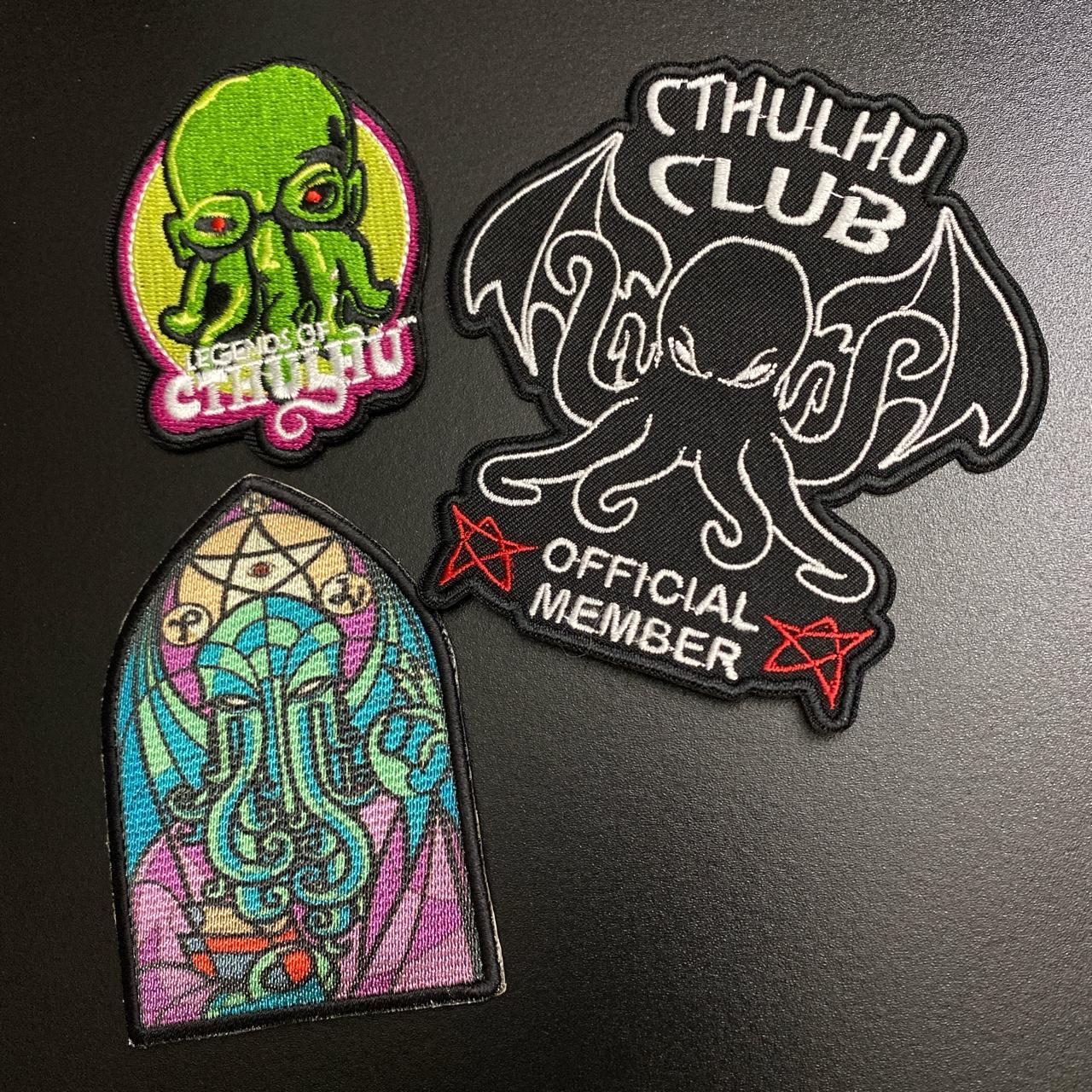 Set of 3 assorted Cthulhu Iron on patches. #cthulhu... - Depop