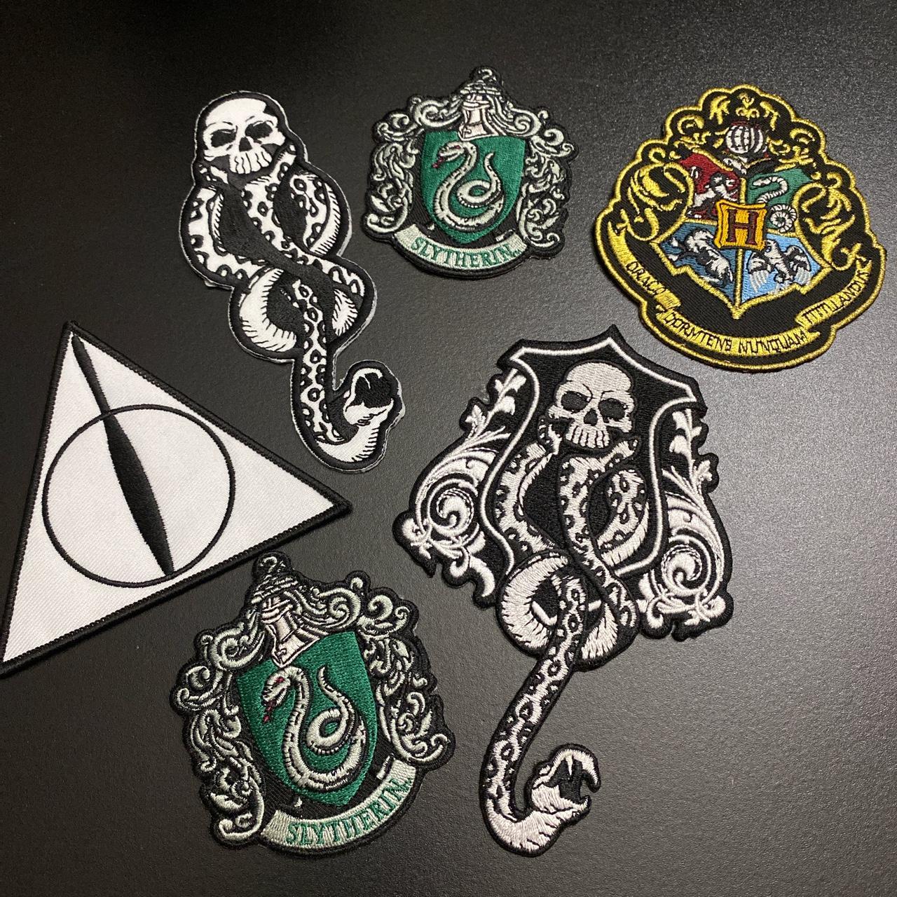 Set of 6 assorted Harry Potter iron on patches.... - Depop