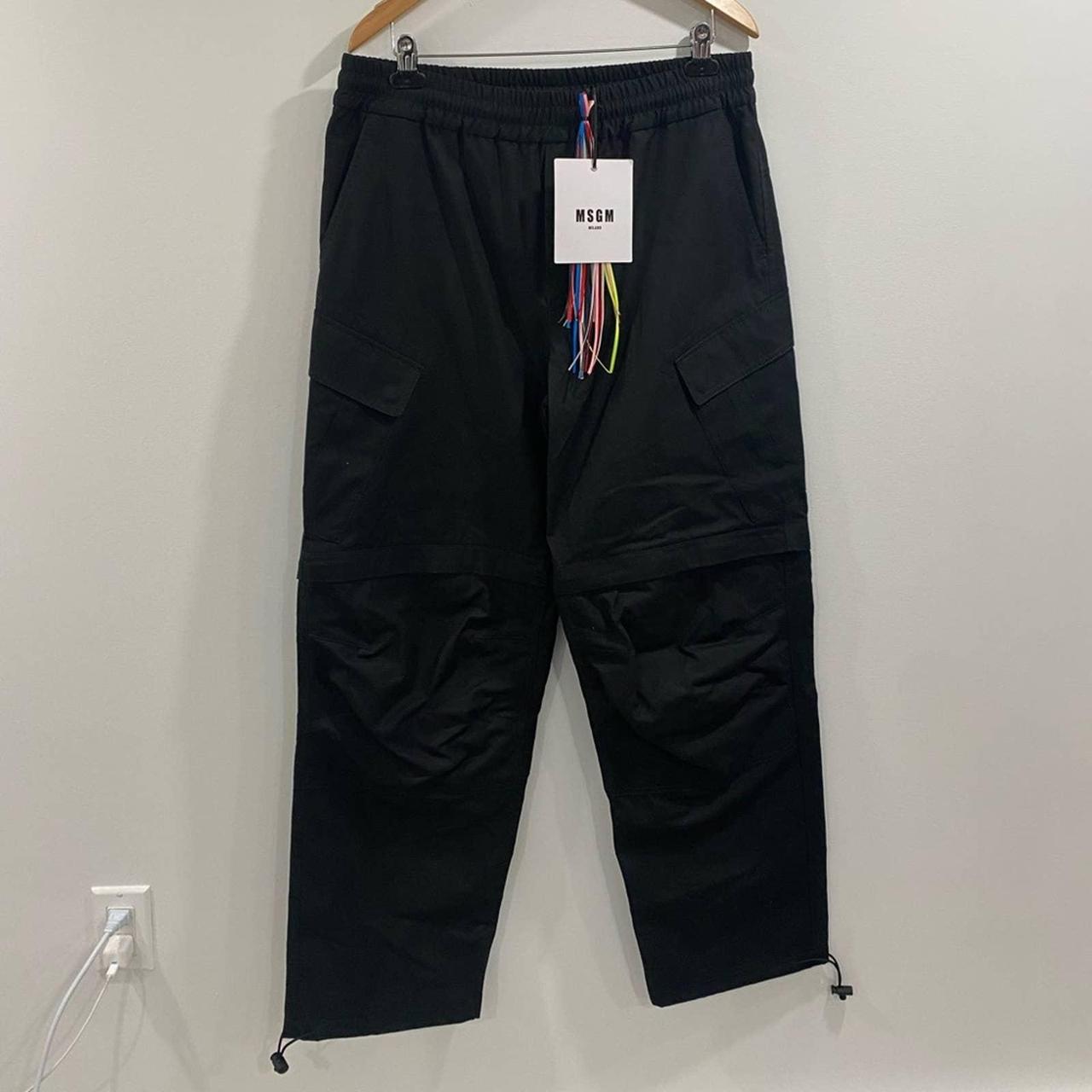 NWT MSGM Men Convertible Light Nylon Cargo Pants... - Depop