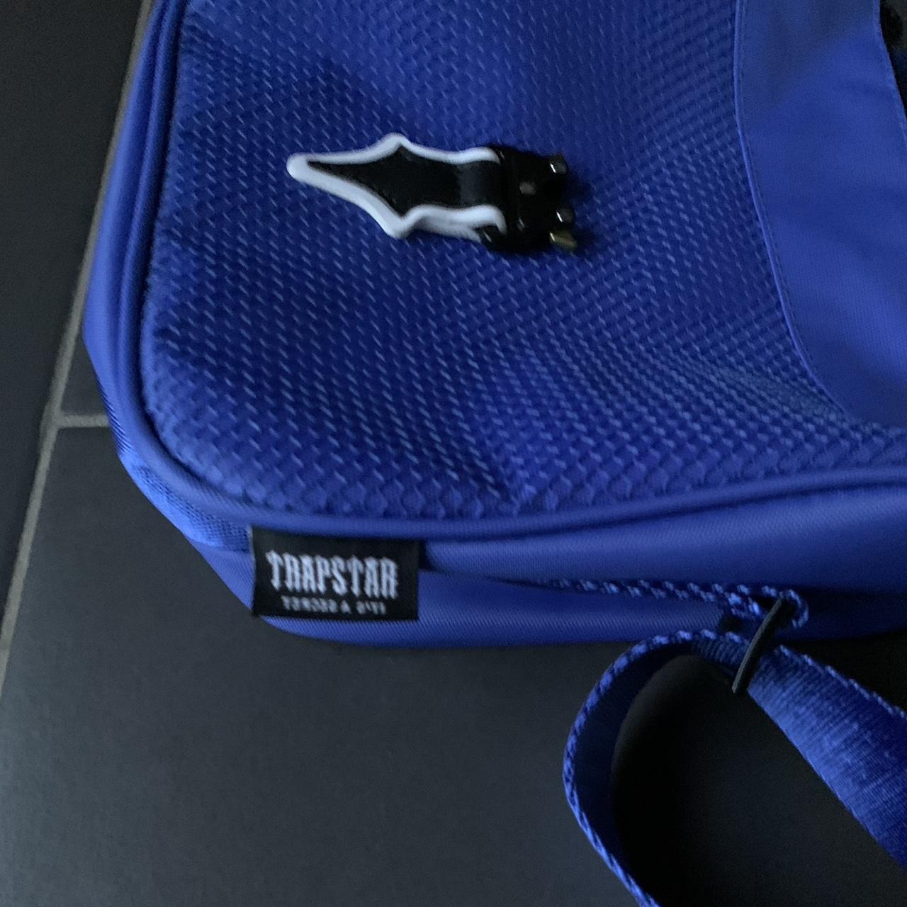 Brand New Trapstar Blue Messenger Bag 100%... - Depop