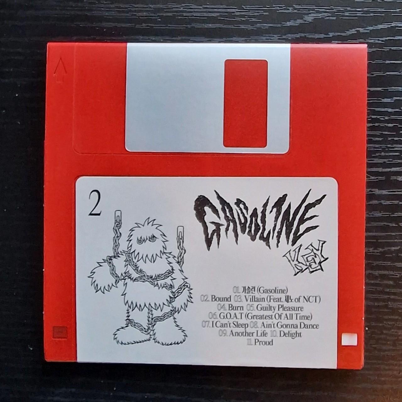 Shinee Key gasoline cd album, floppy version, no... - Depop