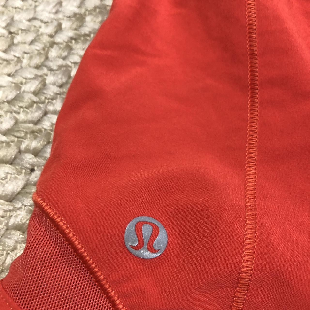 Lululemon Women's Red Shorts | Depop