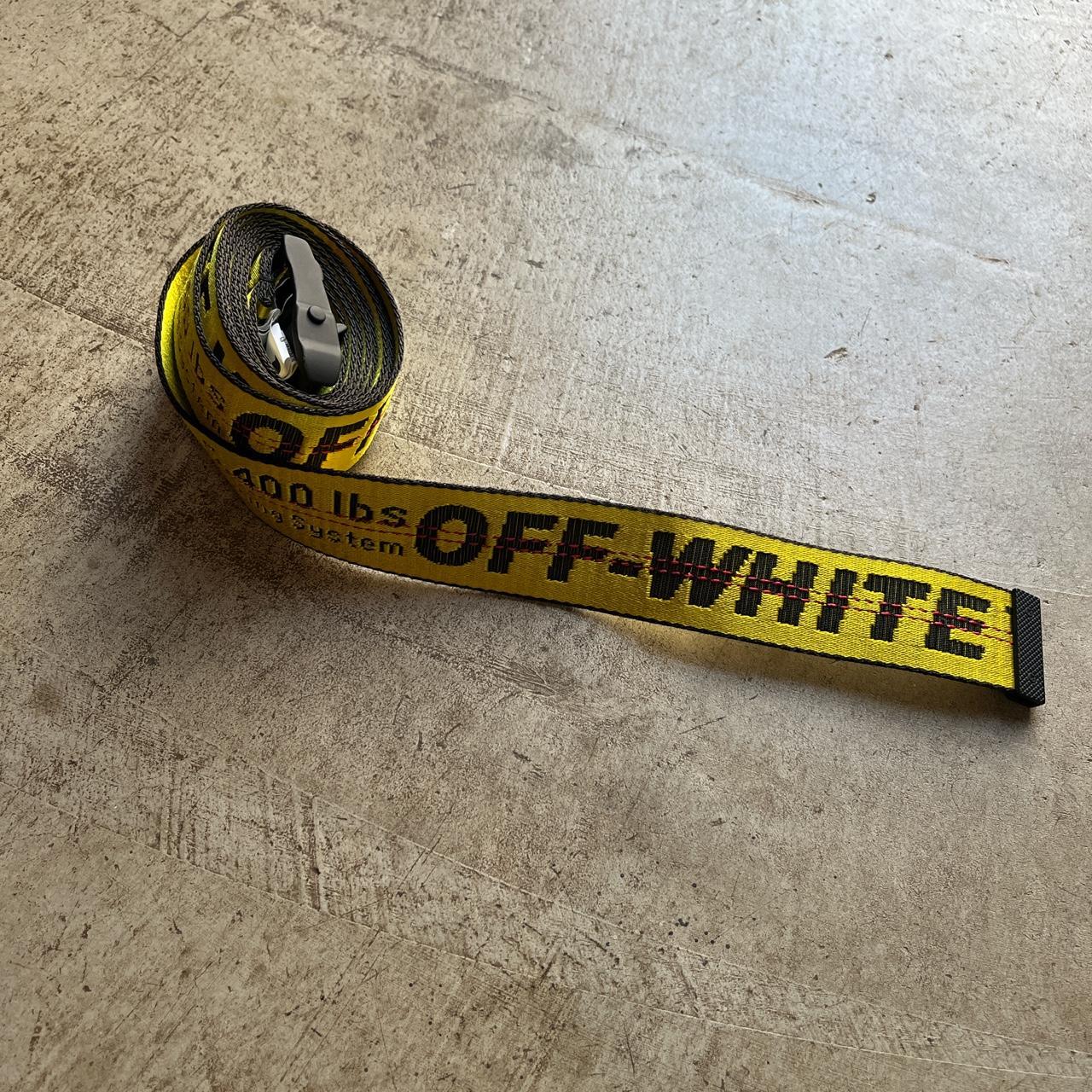 Off White Belt mint condition, all original tags and... - Depop