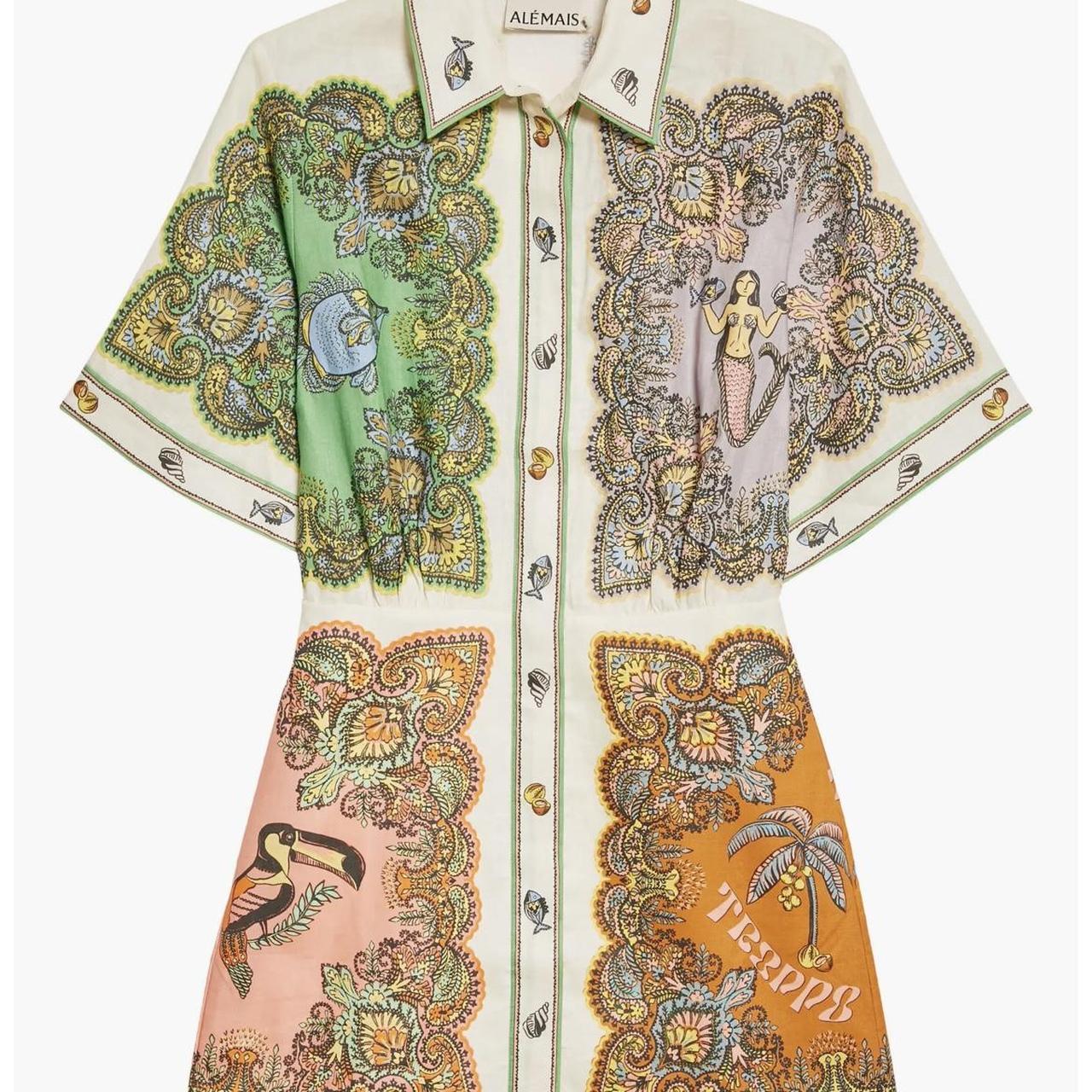Alemais Linen Trippy Troppo Dress Never worn, just... - Depop