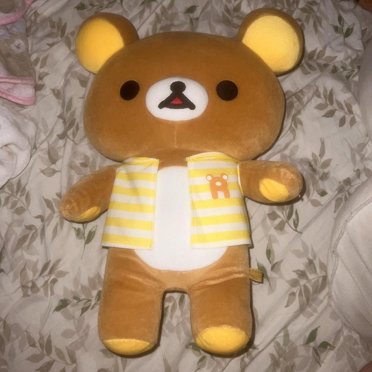 Jumbo / large rilakkuma plush Iv only had him up on... - Depop