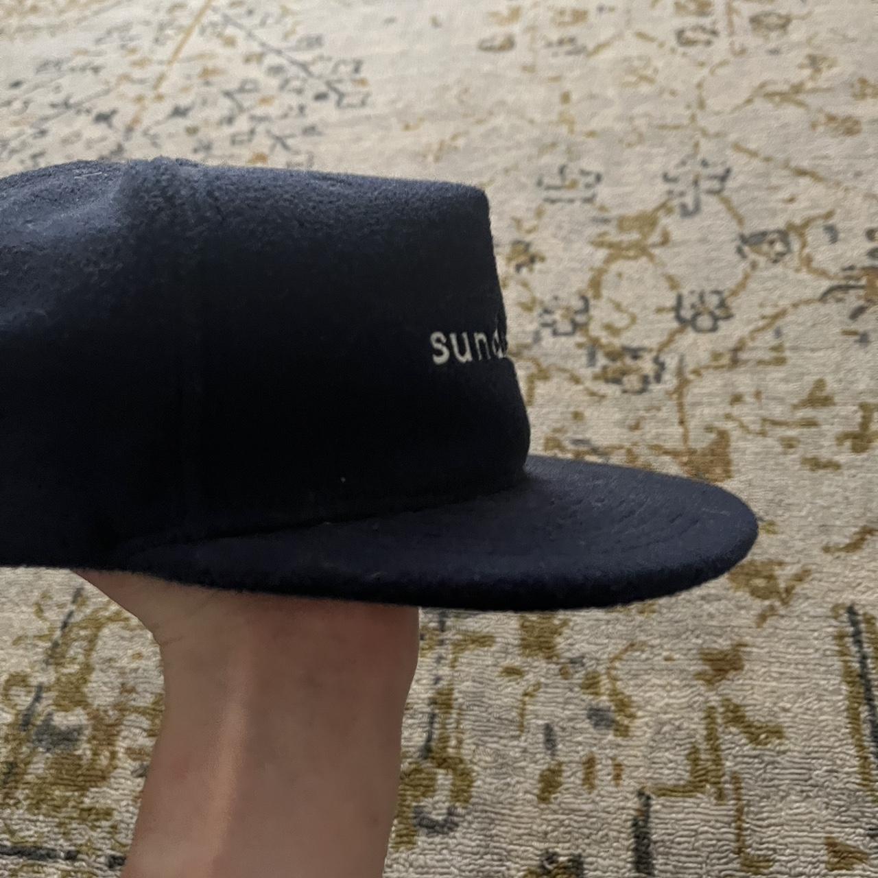 Sundance Men's Navy Hat | Depop