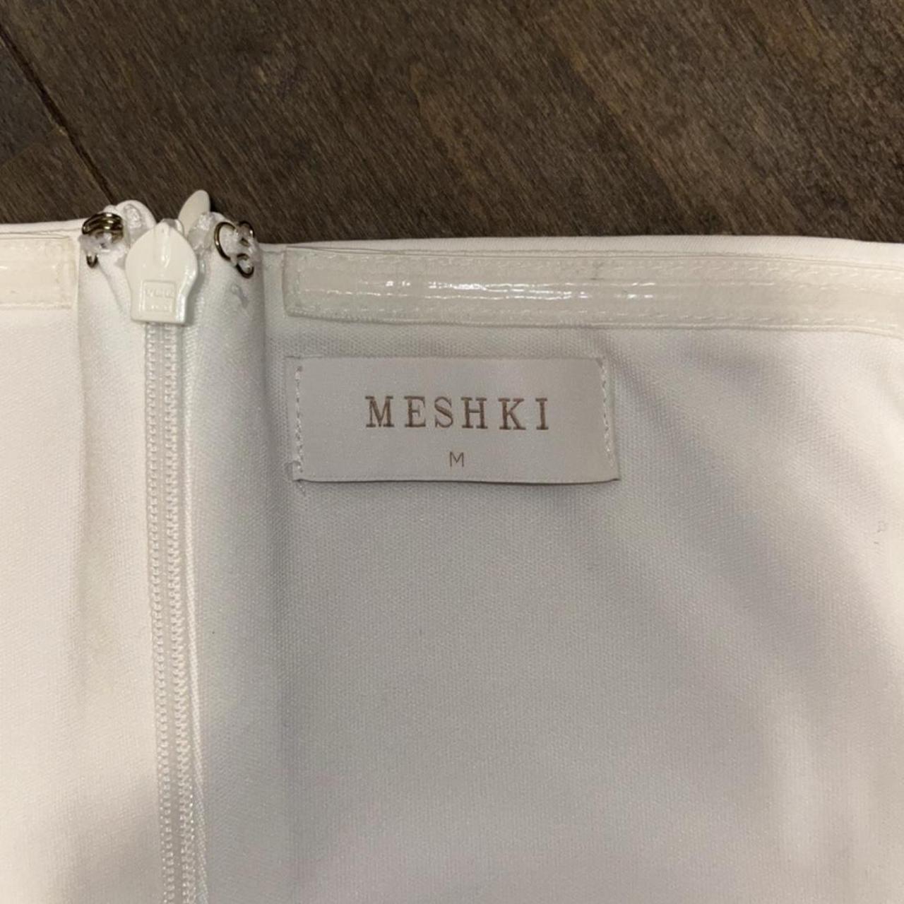 Meshki Women's White Dress | Depop