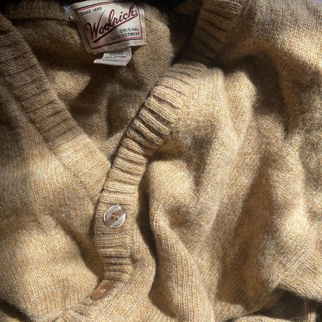 Tan Honey Wool Cardigan perfect for fall... - Depop