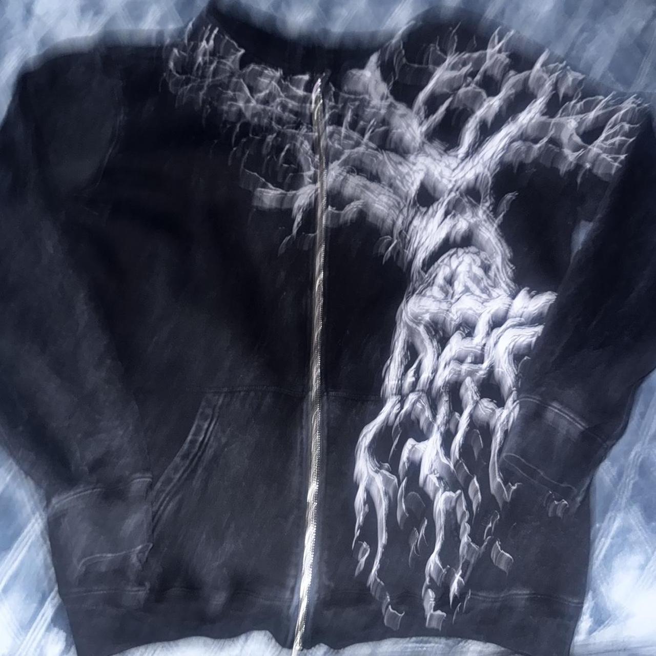 Affliction Haunted Mound Harold Sematary Zip Up... | Depop