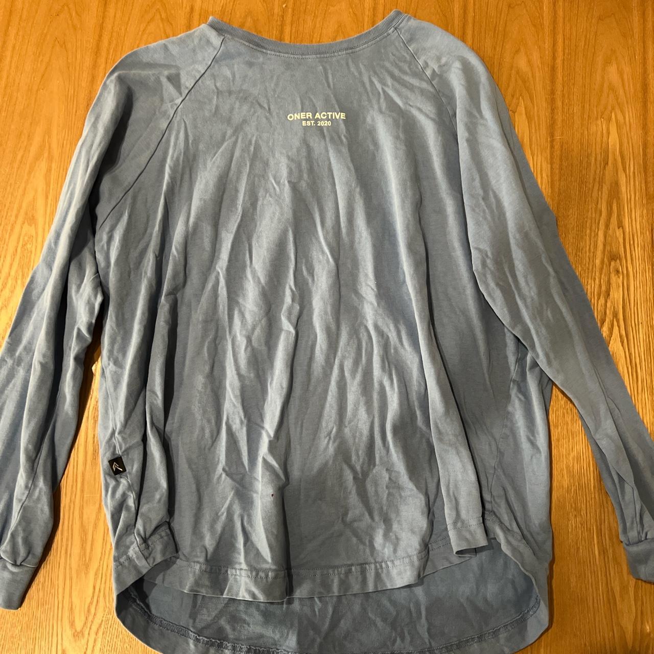 Oner Active Blue Long Sleeve - M - Depop