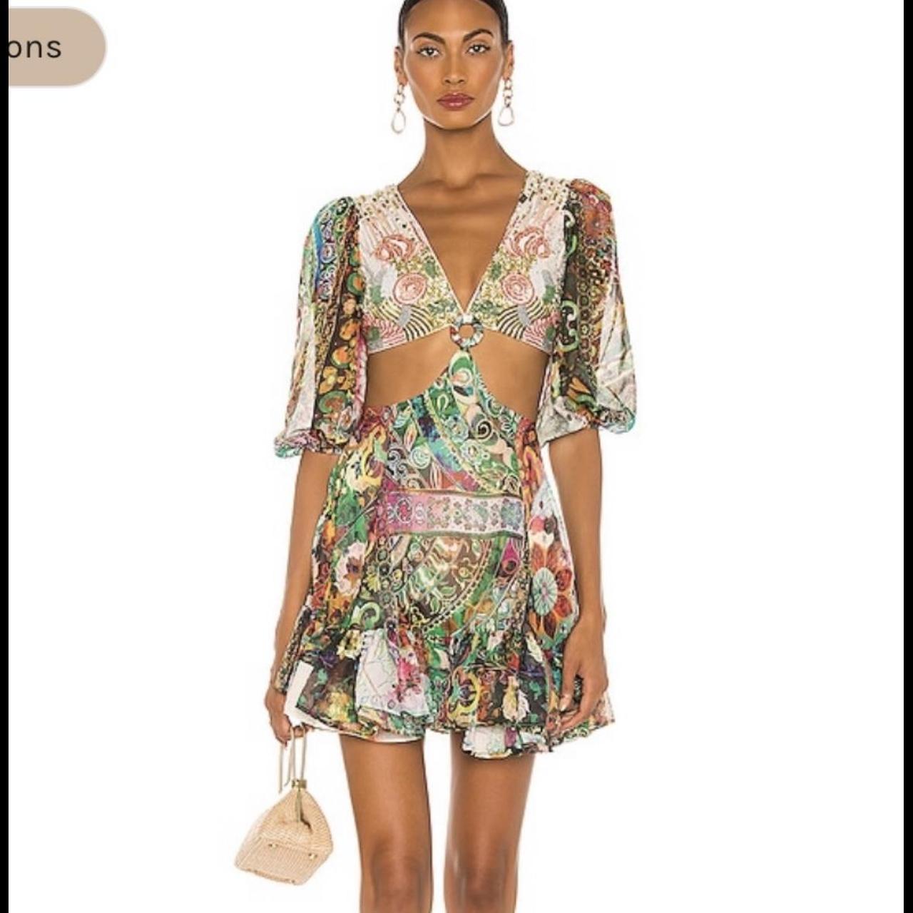 Alexis cut out dress size L (sz12) - Depop