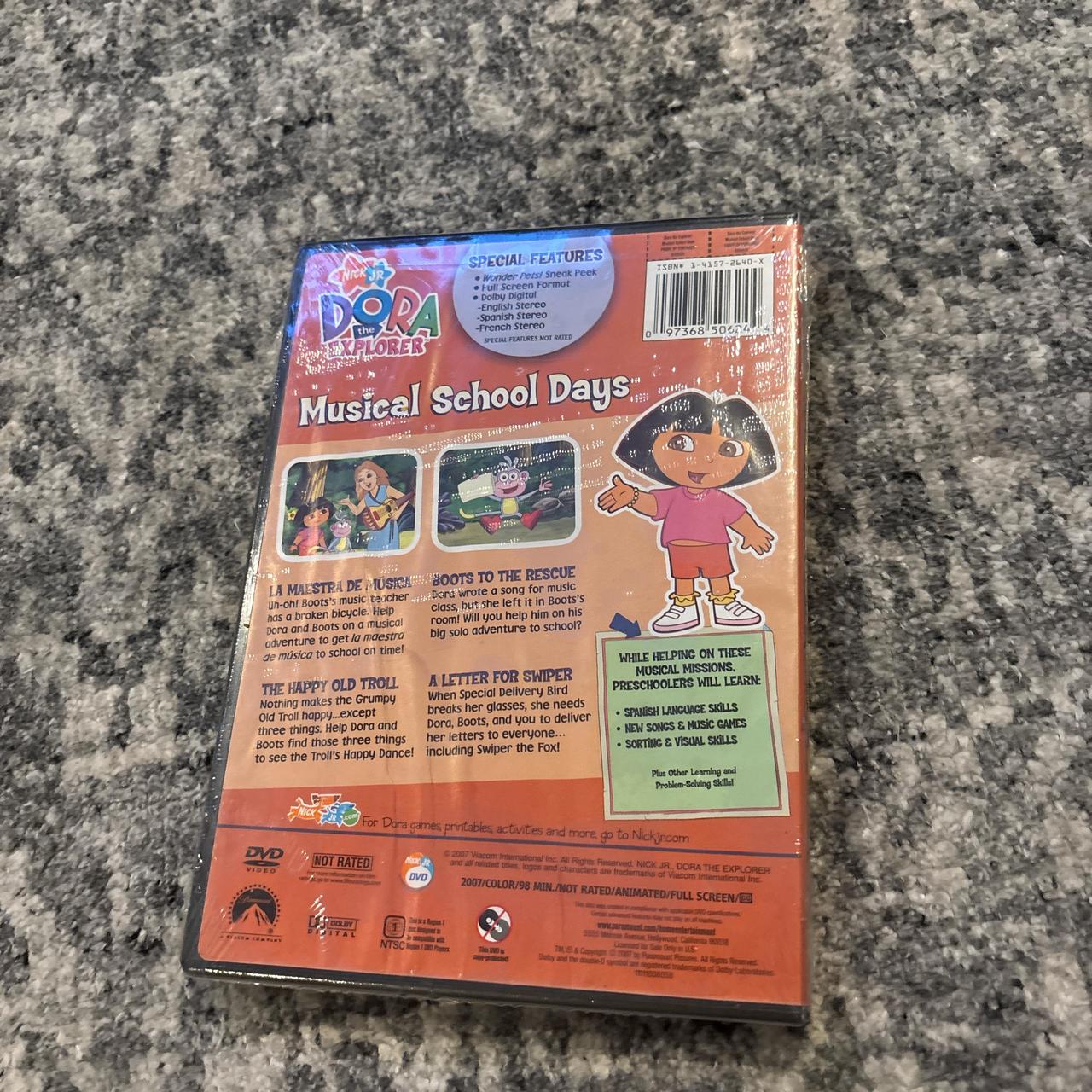 Dora the Explorer musical school day DVD Sealed new... | Depop
