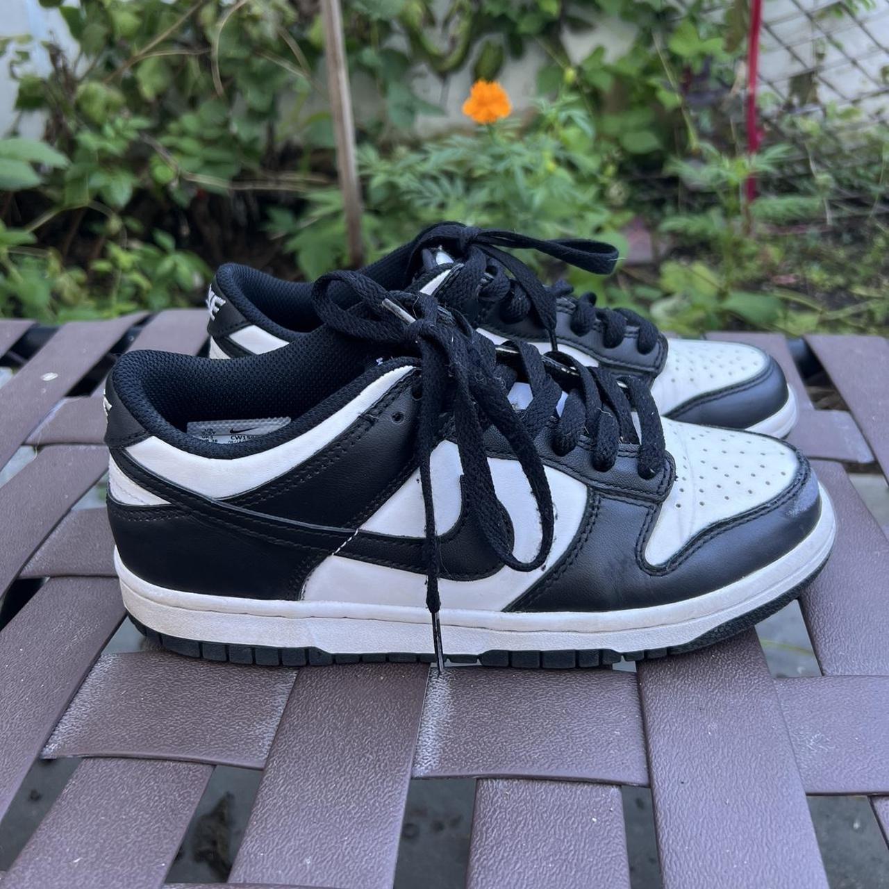 Slightly Used Nike Dunk Pandas Size 6 Depop