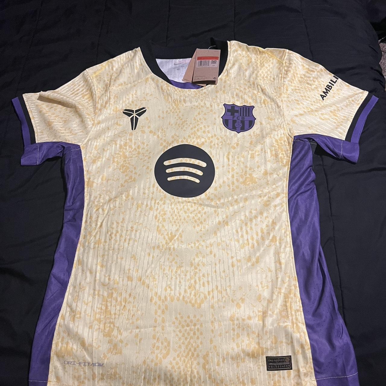 FC Barcelona 25/26 Mamba Away Kit Player Version... | Depop