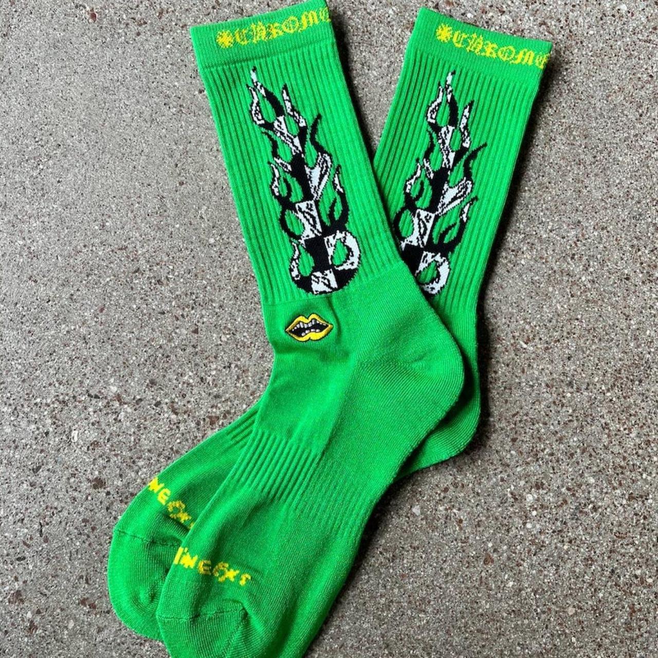 Chrome hearts x Matty boy socks One size - Depop