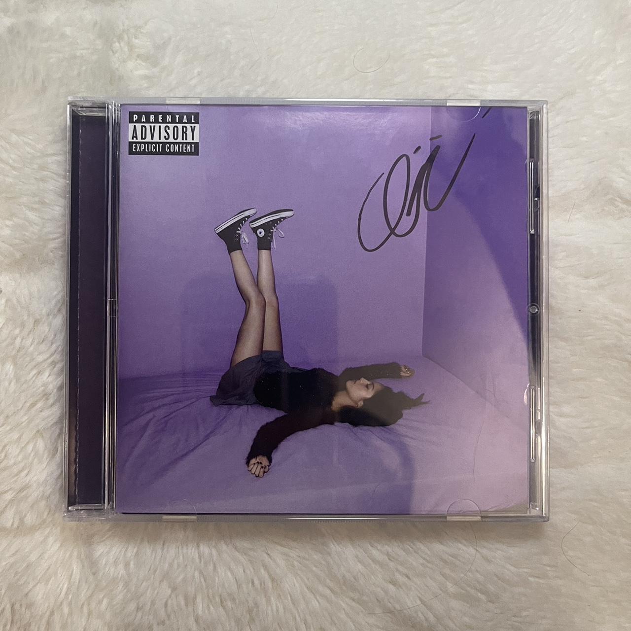 Signed Olivia Rodrigo "guts" cd target exclusive... - Depop