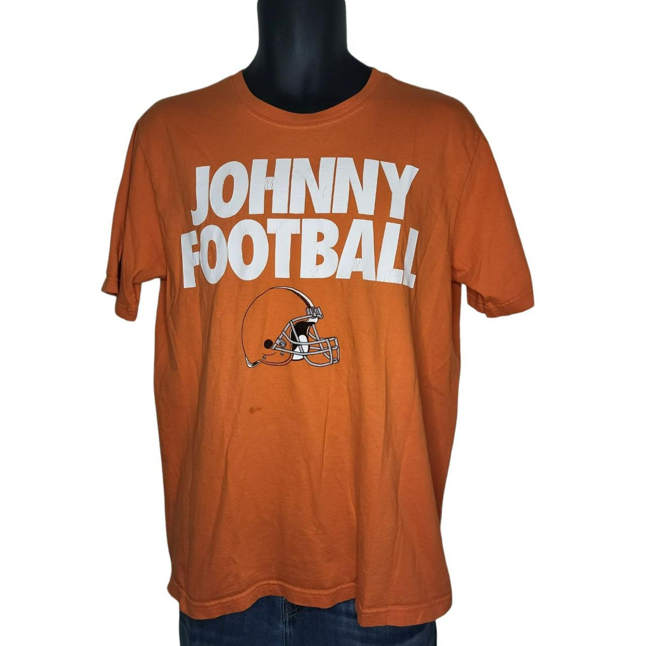 NIke Johnny Football Cleveland Browns Orange Sz M... - Depop
