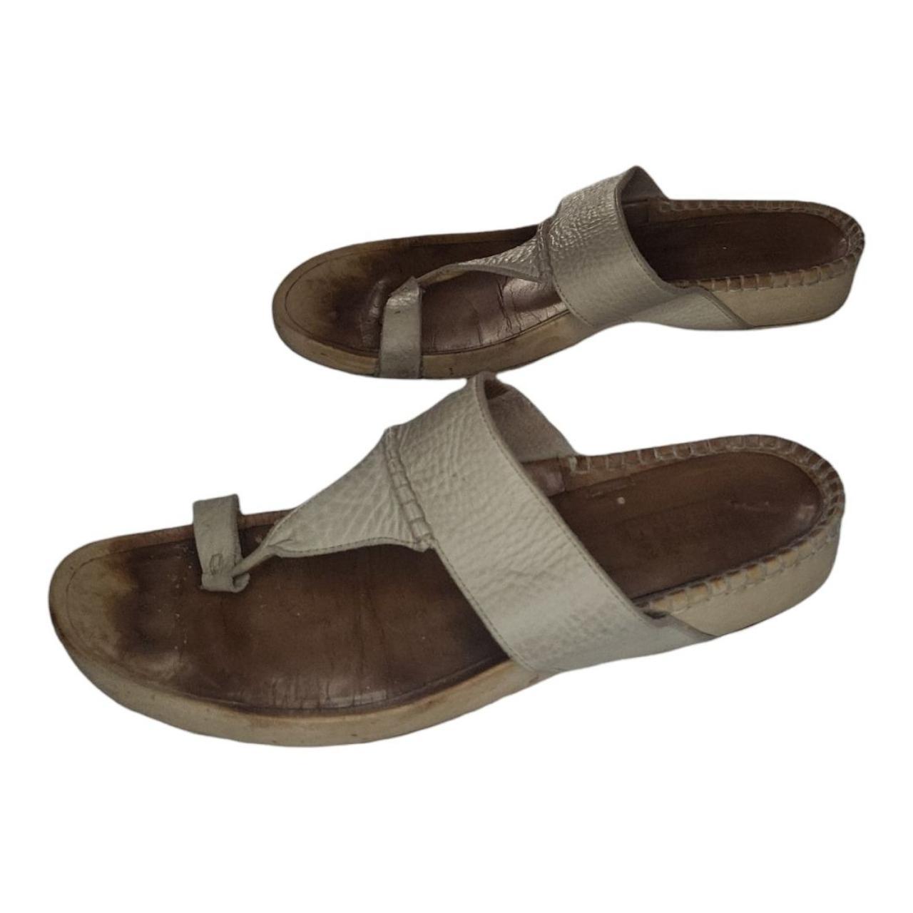 Timberland Genuine Leather Open Toe Sz 11M Sandal... - Depop