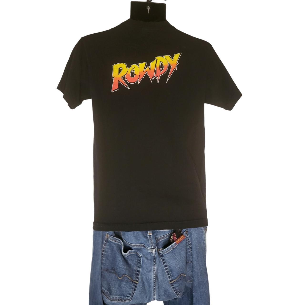 WWE Bad Reputation Rowdy Short Sleeve Sz S Shirt... - Depop