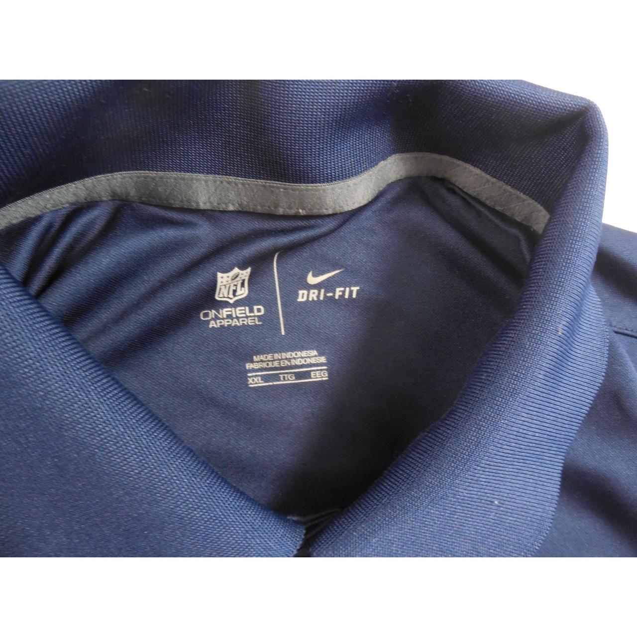 NFL Nike Polo Sz XXL Men On Field Apparel Dri Fit... - Depop