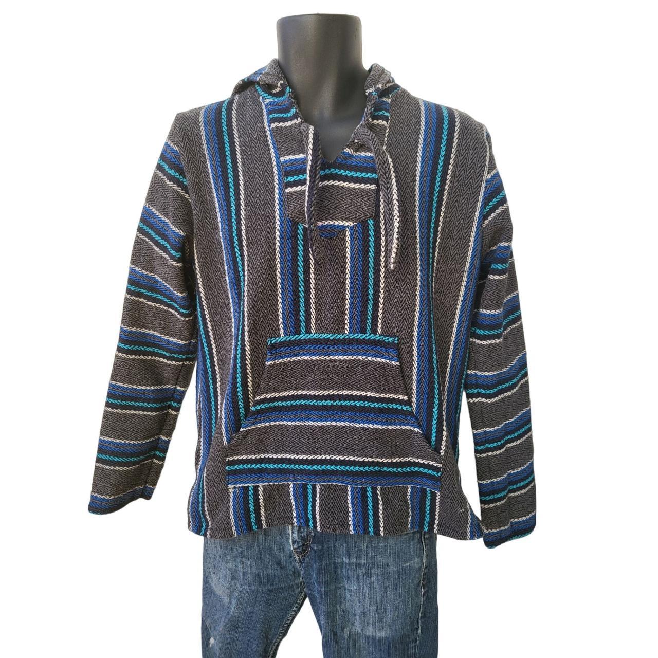 Original Senor Lopez Pancho Men Sz M Multicolor Long... - Depop