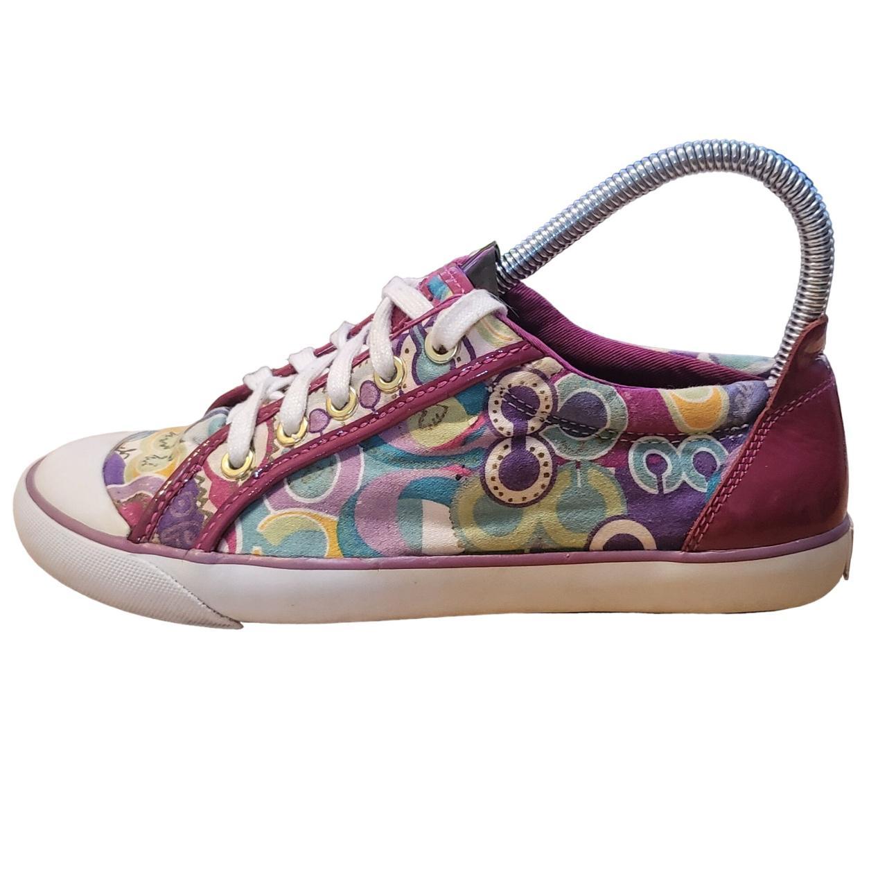 Coach Poppy Barrett Sneakers Women Sz 7 B Multicolor... - Depop