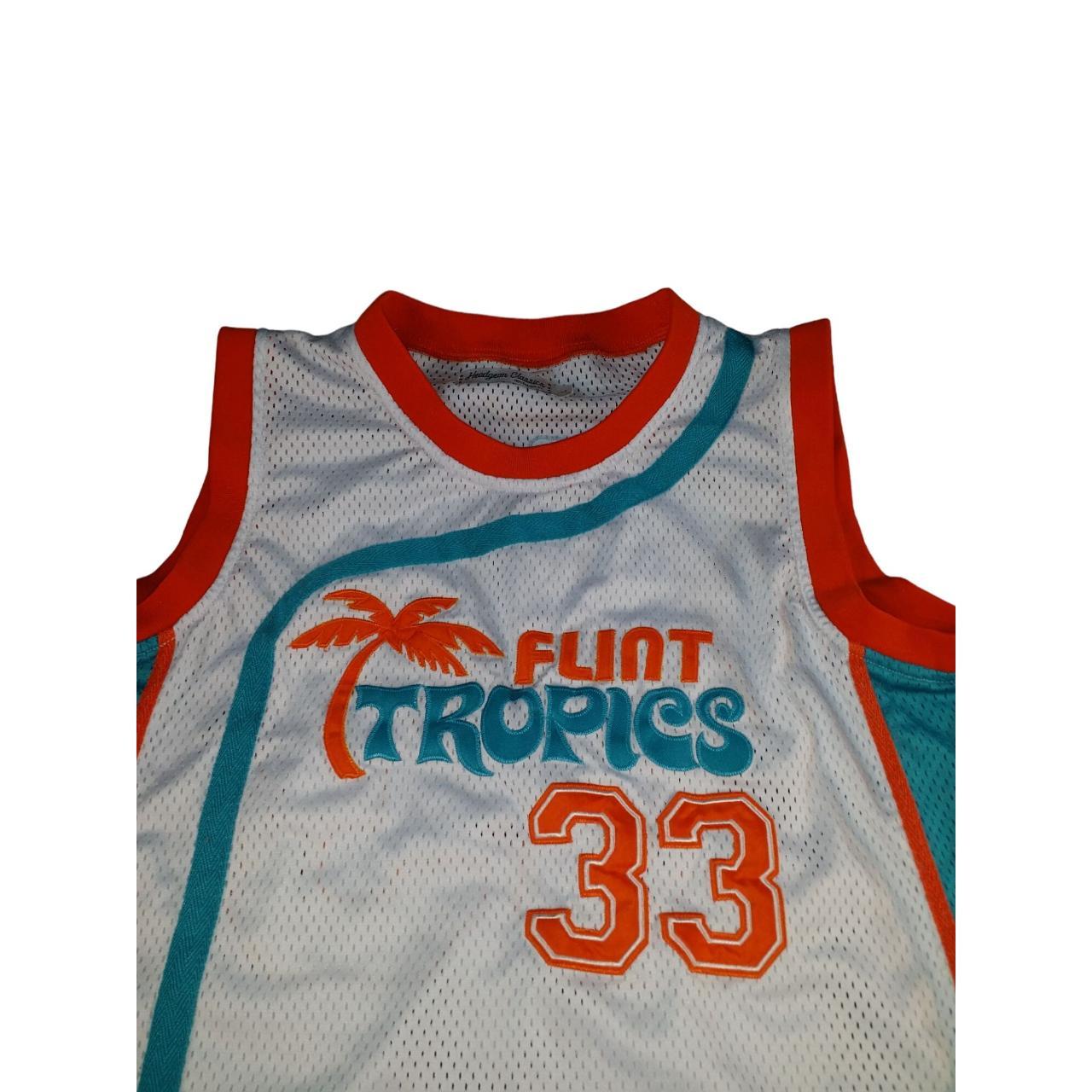 Jackie Moon Flint Tropics Basketball Jersey Men Sz L... - Depop