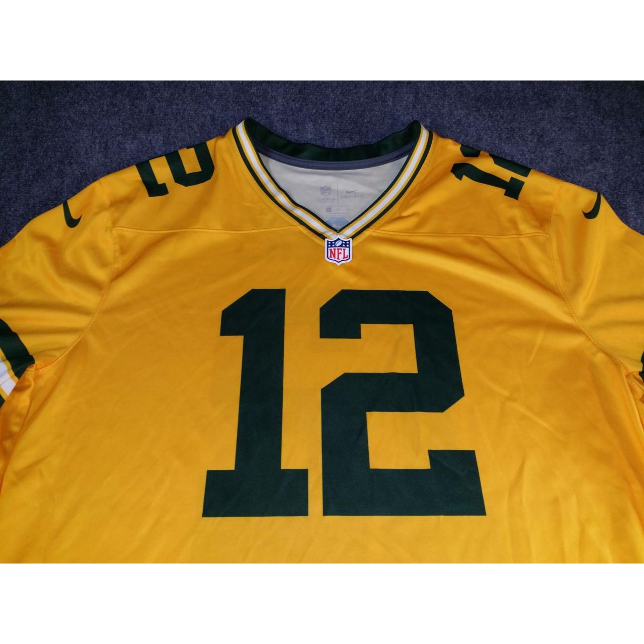 Green Bay Packers Jersey Men Sz XXL Aaron Rodgers 12... - Depop
