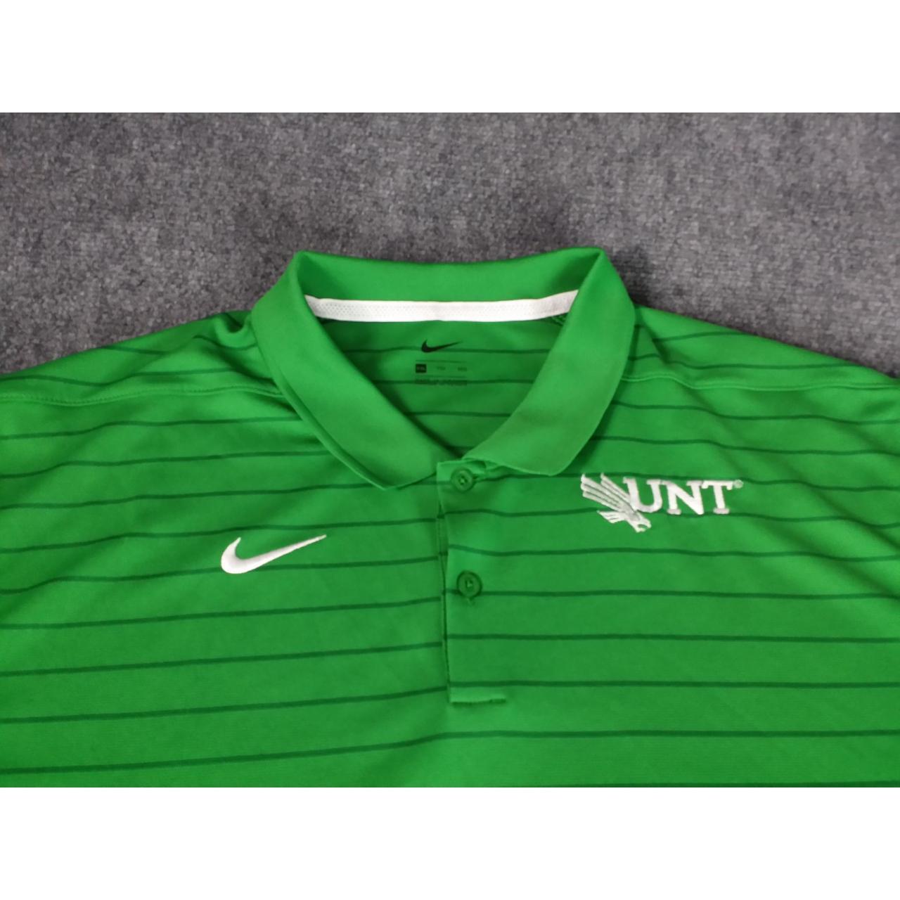 Nike Dri-Fit University Of North Texas Polo Men Sz... - Depop