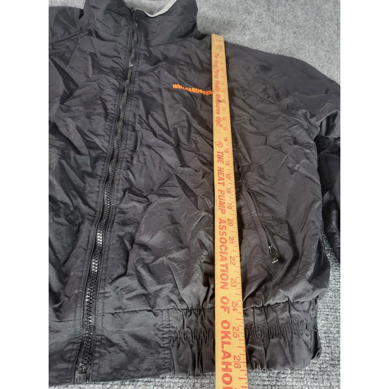 Whataburger Employee Full Zip Jacket Sz L Insulated... - Depop