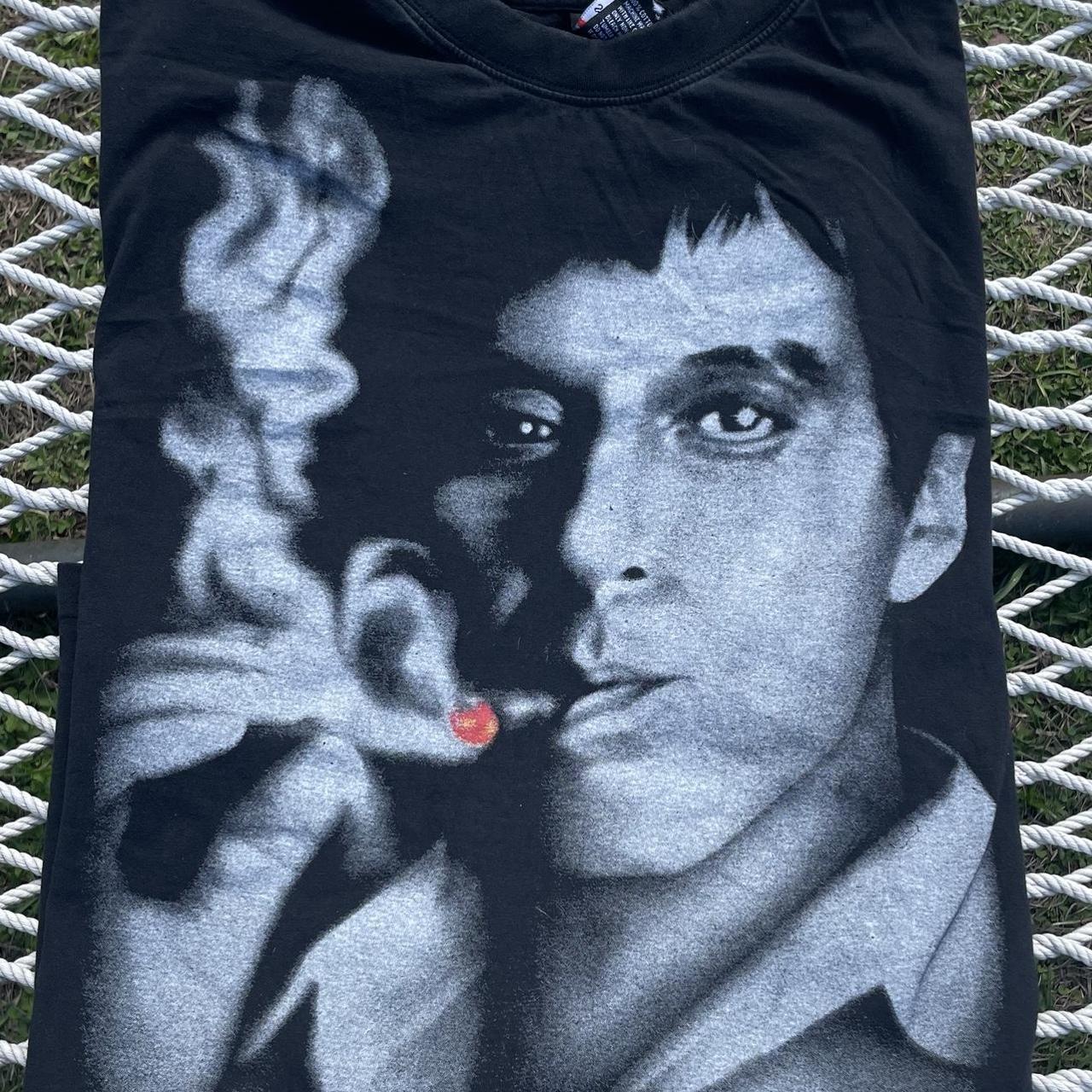 Al Pacino Scar face long sleeve reprint t shirt In... - Depop