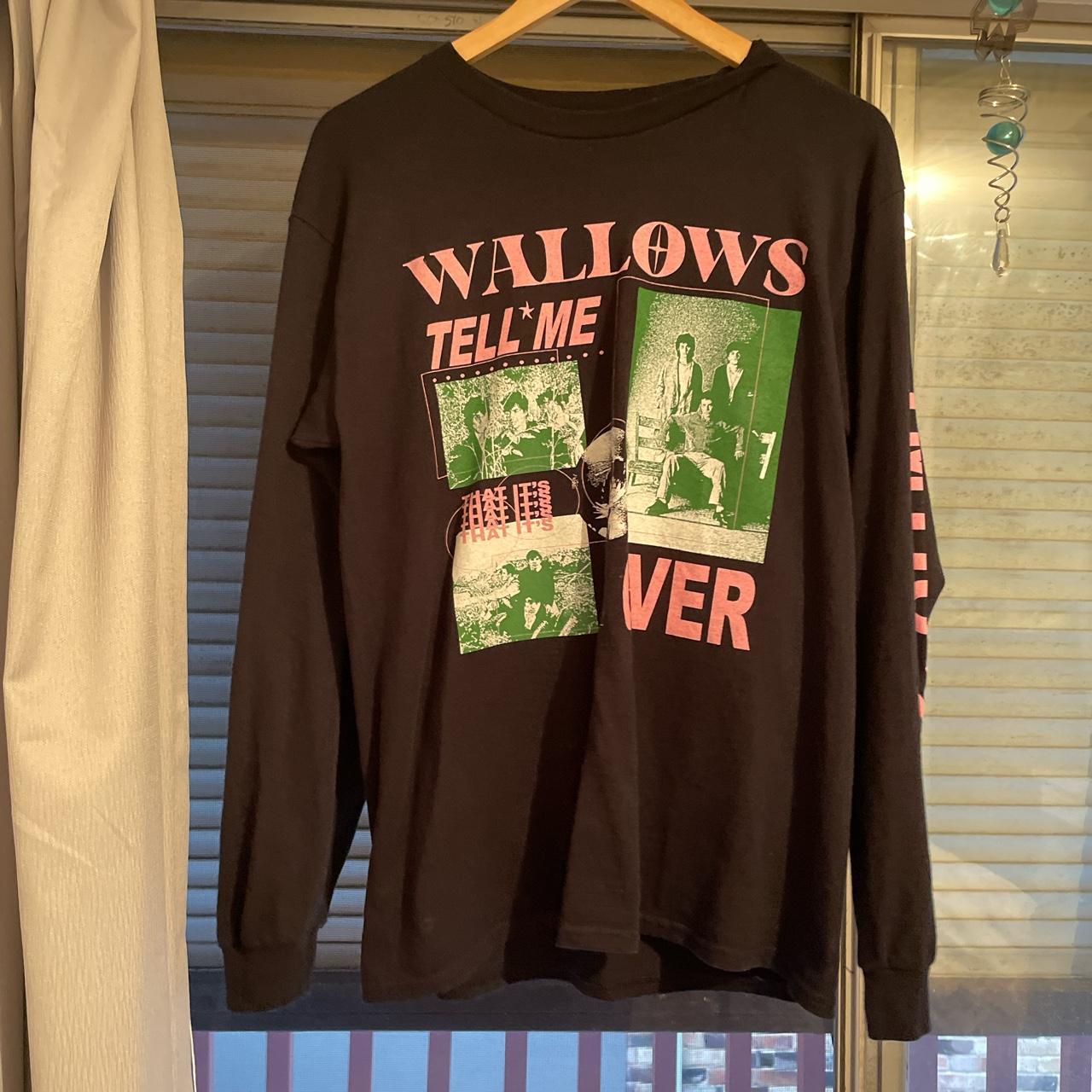 wallows official long sleeve tour merch bought at... - Depop
