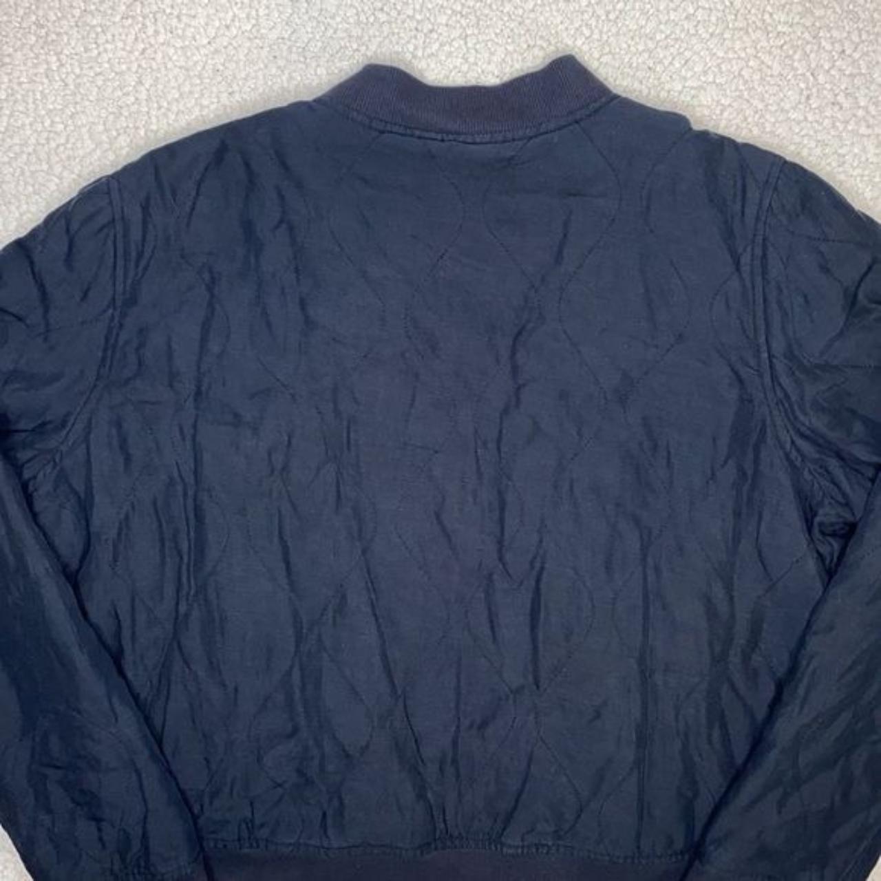 Marine Layer Quilted Bomber Jacket Great condition,... - Depop