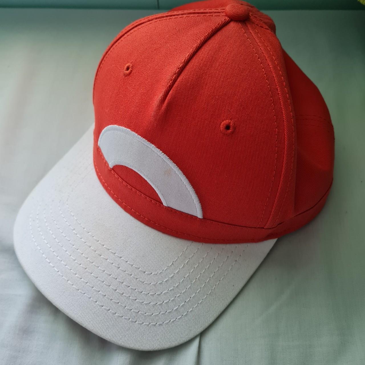 Pokémon Men's Red and White Hat | Depop