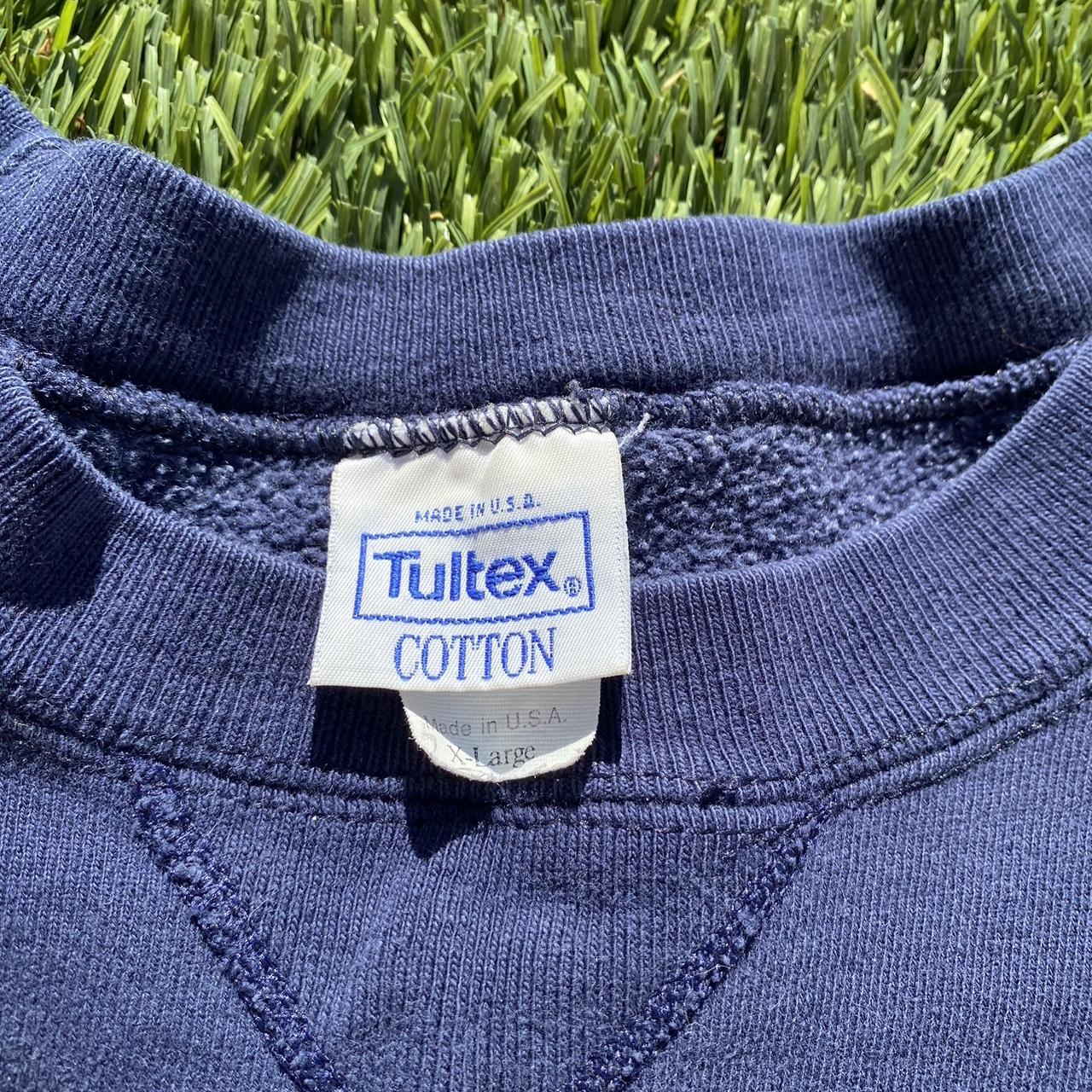 Tultex Men's Navy Sweatshirt | Depop