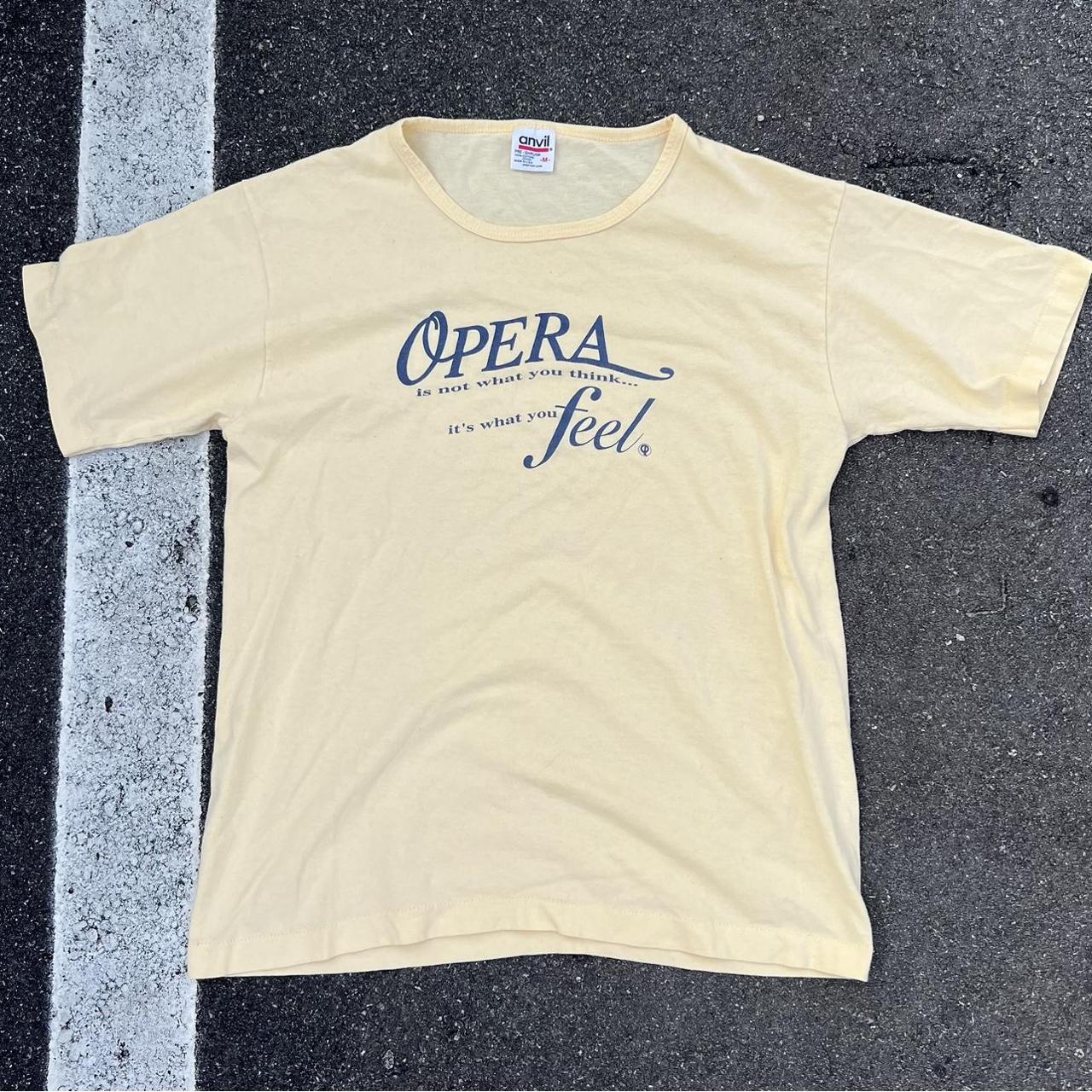 90s Single Stitched Opera Tee Great quality and... - Depop
