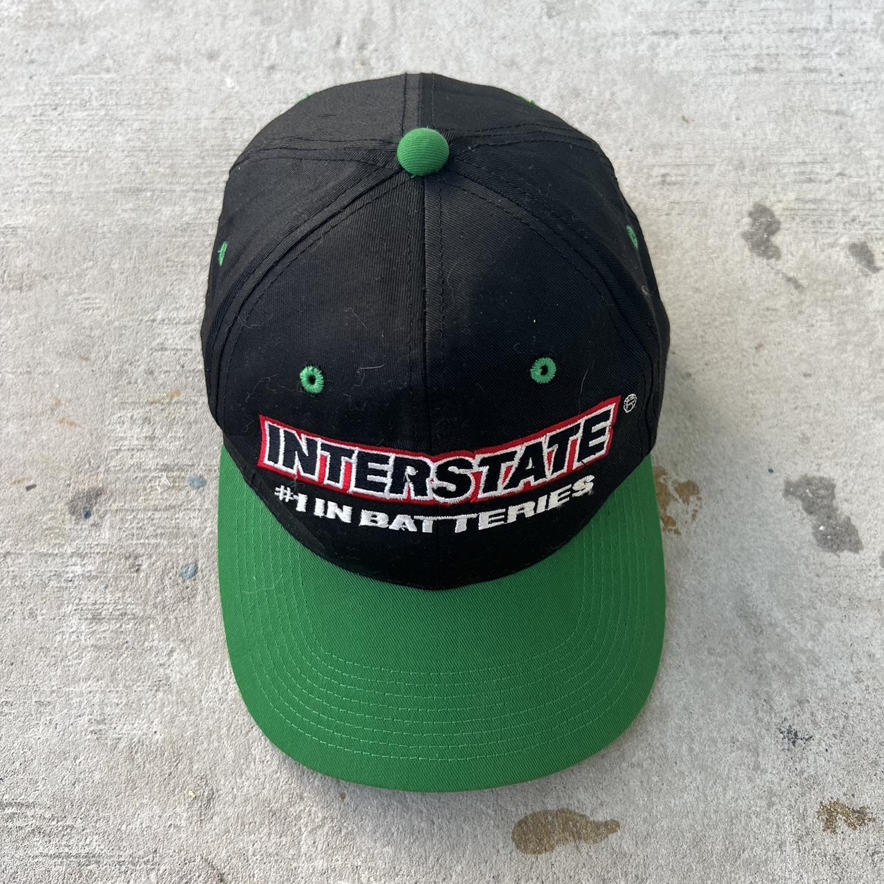 Vintage Interstate Batteries Hat Amazing... - Depop