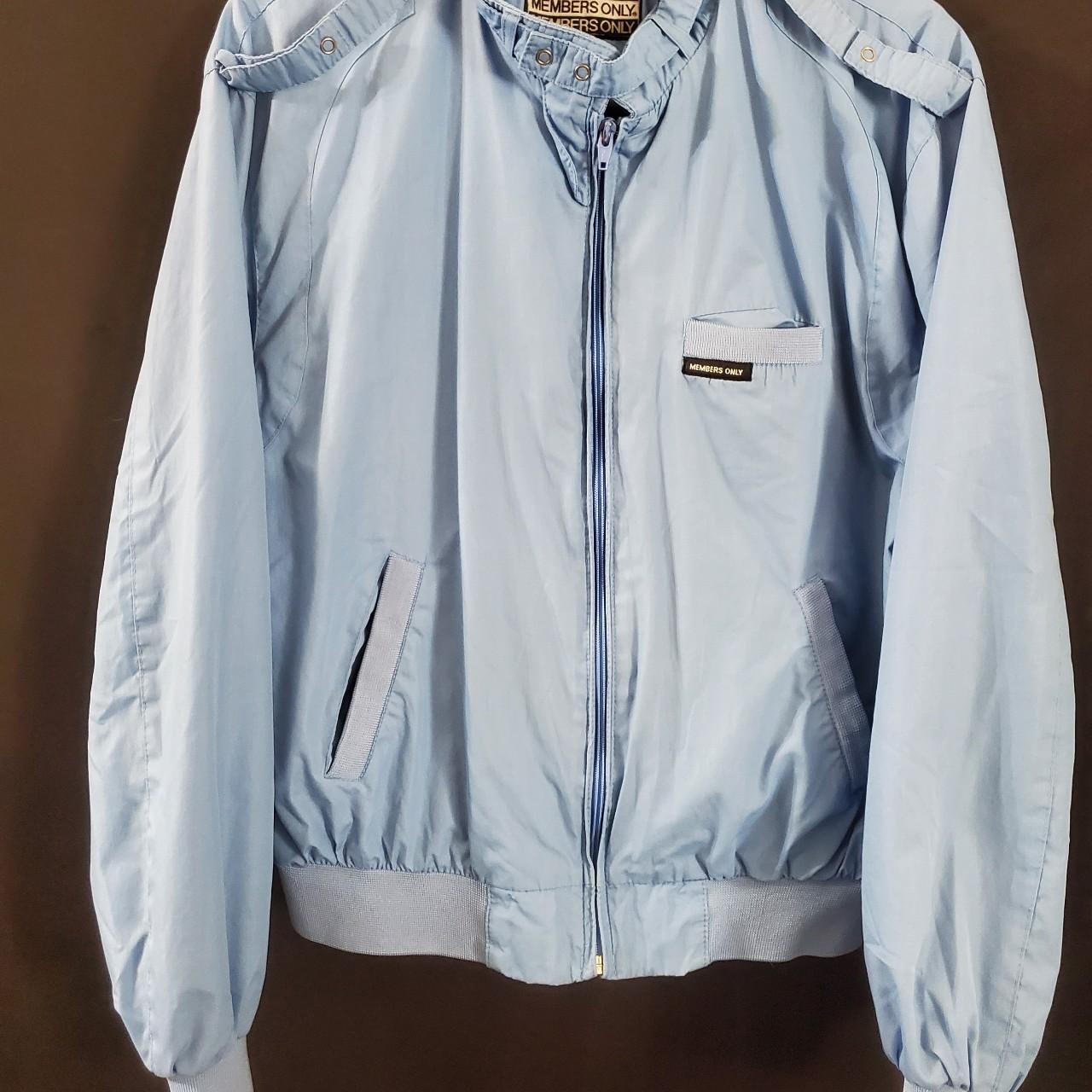 1980s/90s Blue Members Only Jacket #membersonly - Depop