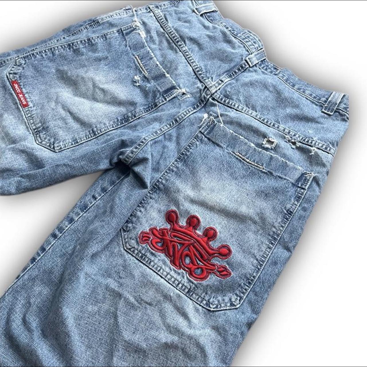 JNCO Super Baggy Jeans RARE Vintage Baggy Wide Leg... - Depop